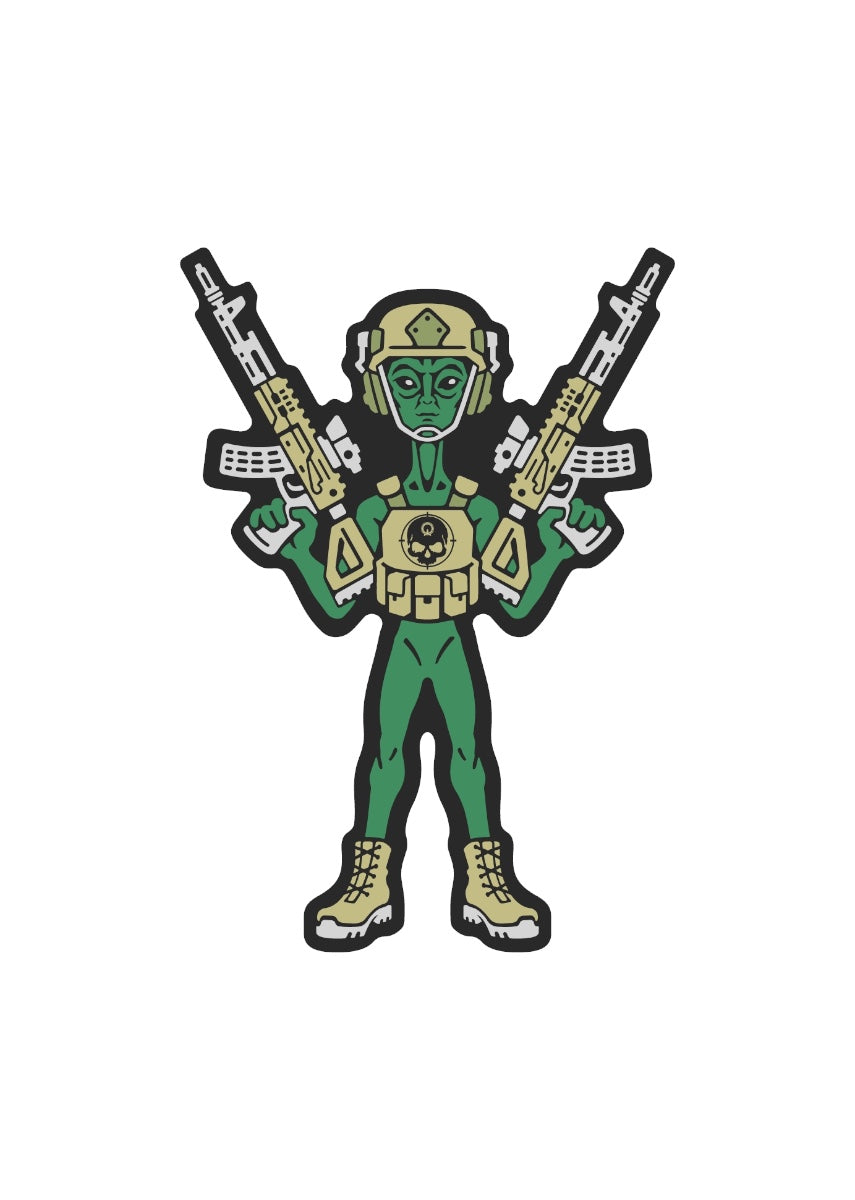 Alien Bob Sticker – GHOST RING TACTICAL