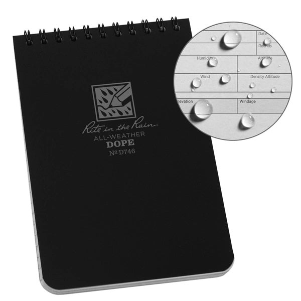 Rite in the Rain – DOPE Book – GHOST RING TACTICAL